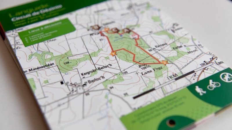 Création d'un topo-guide randonnée – Kiwimage